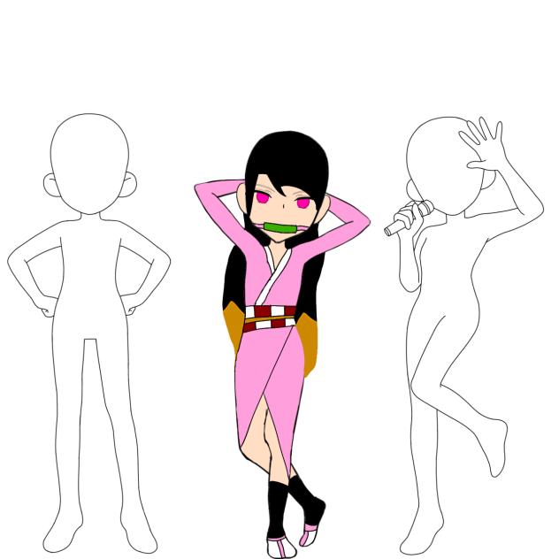 demon slayer colab - ibisPaint