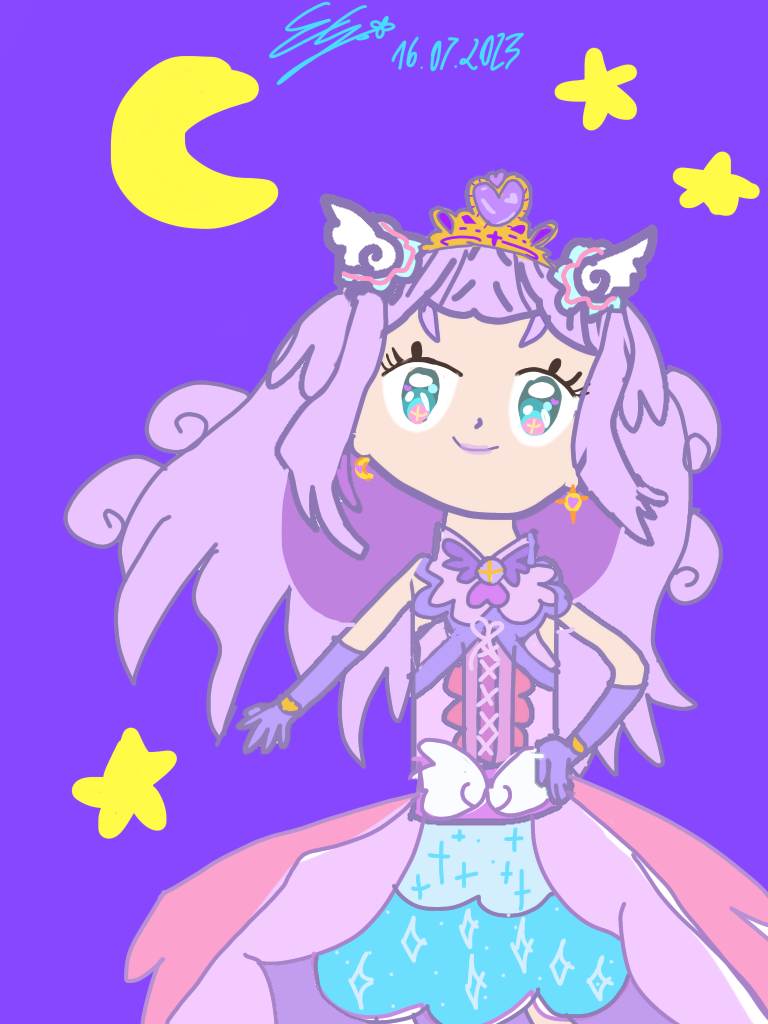 Cure Majesty 💜 - ibisPaint