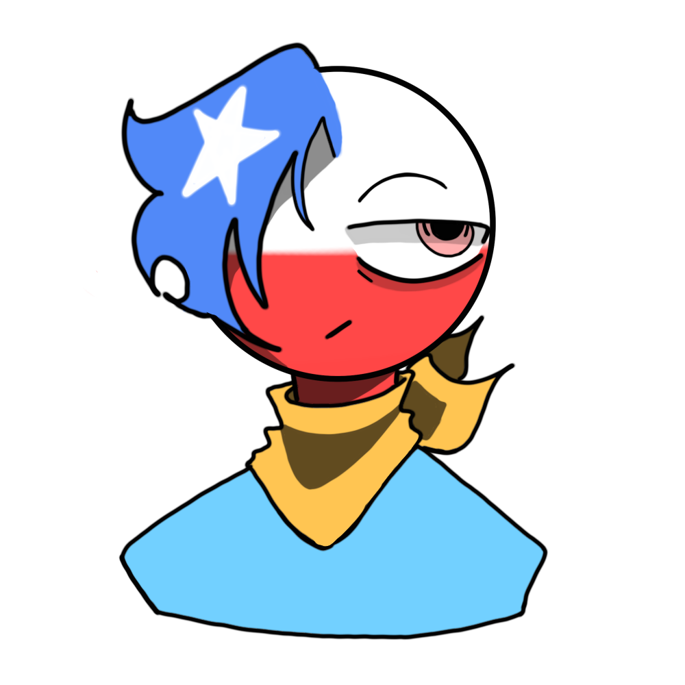 Countryhumans Chile 🇨🇱 - ibisPaint