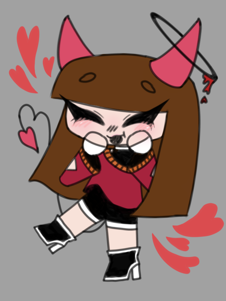 Genil eating Oreos - ibisPaint