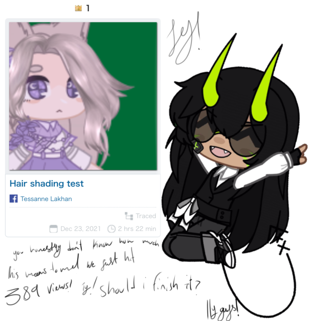 LILLIAN GOT 1ST! TYSVM! - ibisPaint