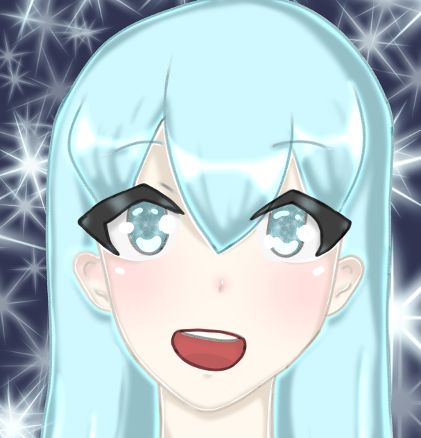 hatsune miku hair down - ibisPaint