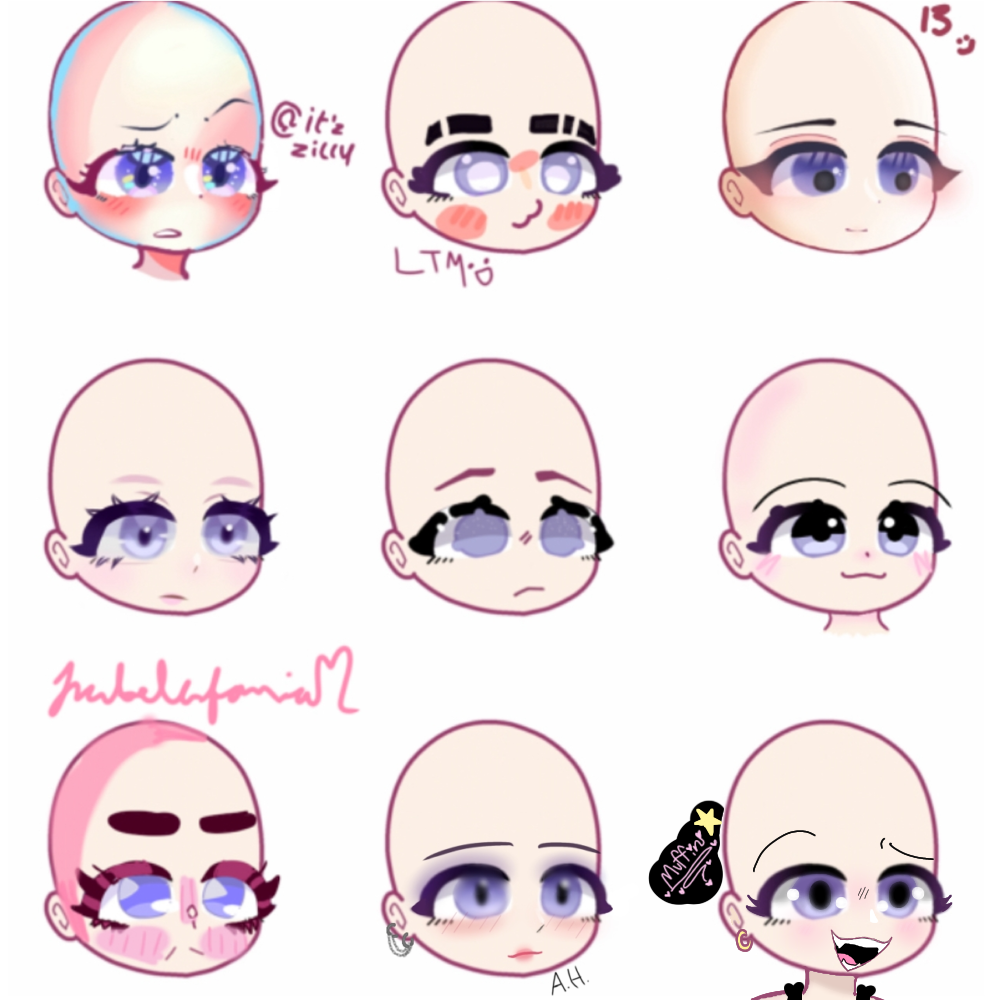 Random Face Collab - ibisPaint