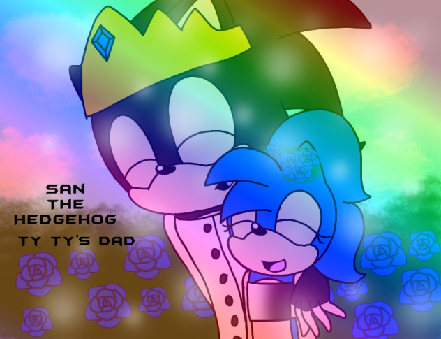 Ty Ty’s dad he’s loves Ty Ty’s so much - ibisPaint