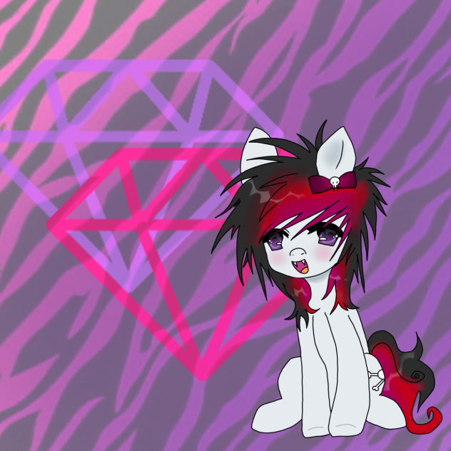 Basic vampire pony - ibisPaint