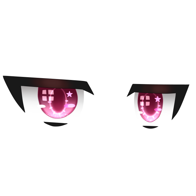 Gacha Life Pink Eyes - ibisPaint