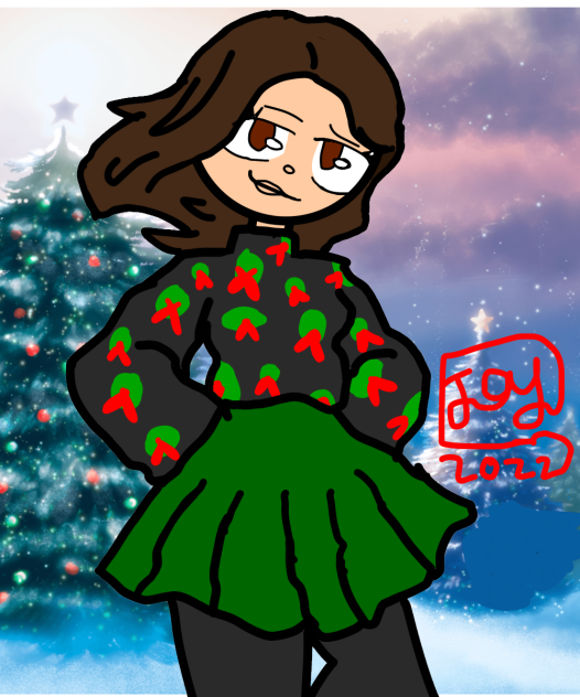 My Christmas outfit! - ibisPaint