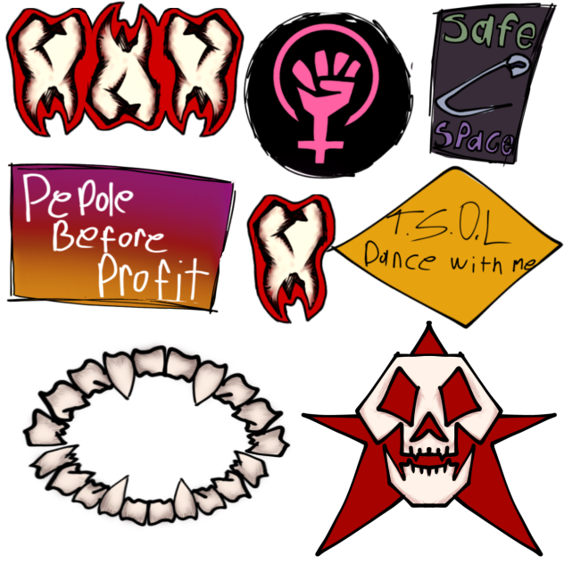 patches I wanna make - ibisPaint