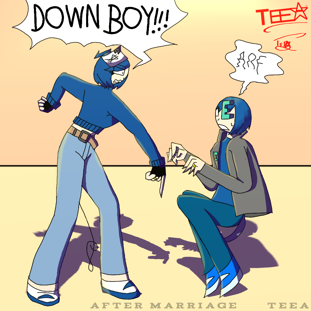 DOWN BOY!!! - ibisPaint