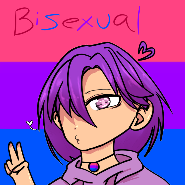 Bisexual 🩷💜💙 - ibisPaint