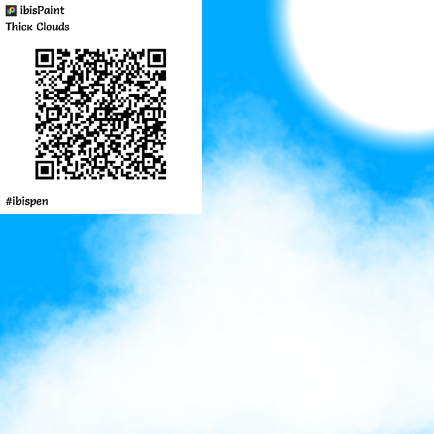 Thick Clouds - ibisPaint