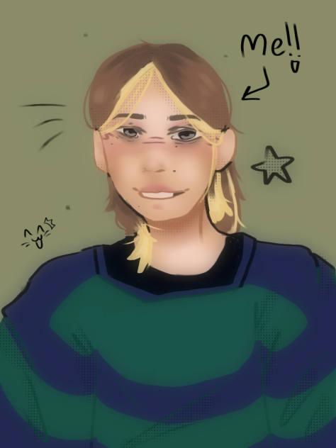 Drew myself !! - ibisPaint