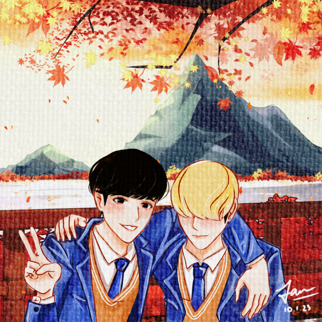 [Lookism] Daniel & Jay - ibisPaint