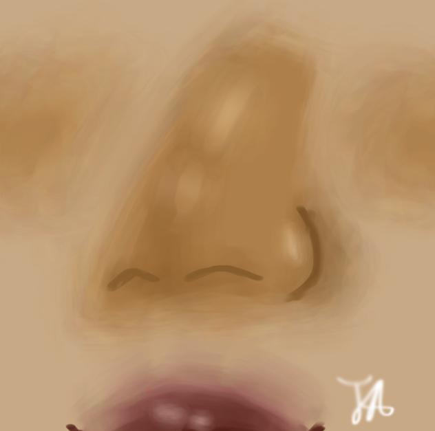 Realism nose practice - ibisPaint