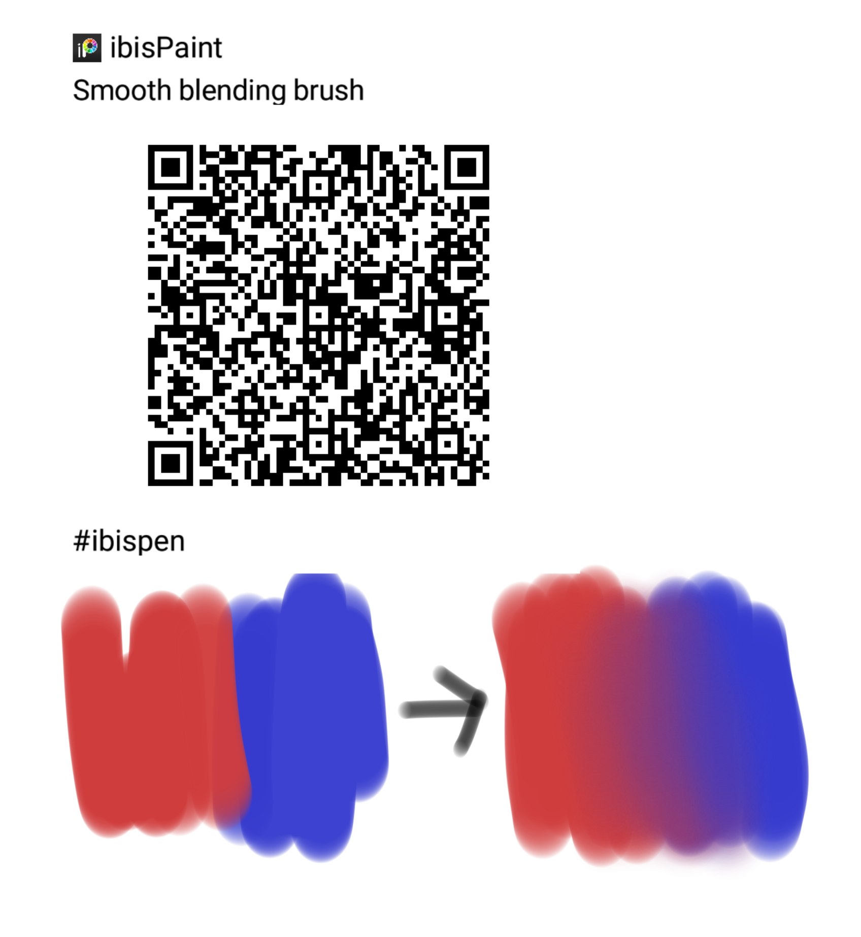 Smooth blending brush - ibisPaint