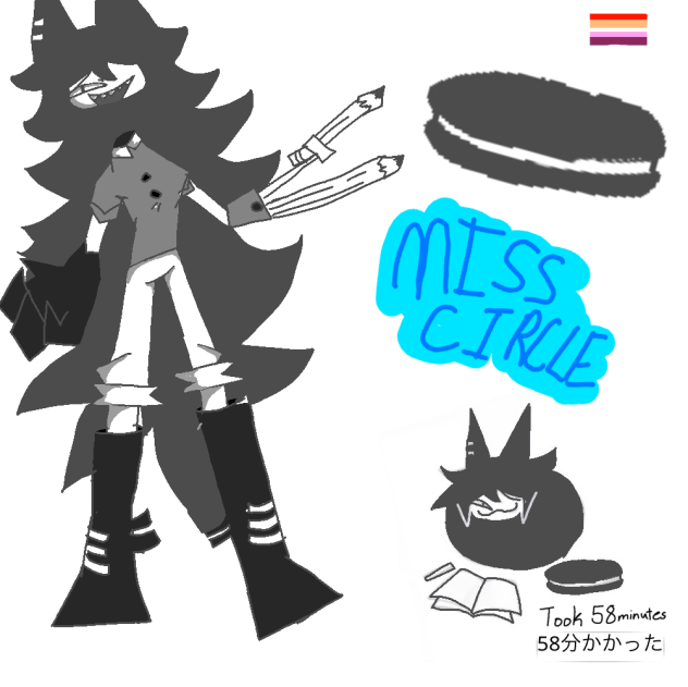 Miss Circle fanart - ibisPaint