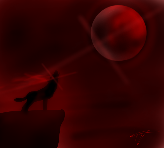 BLOOD MOON - ibisPaint