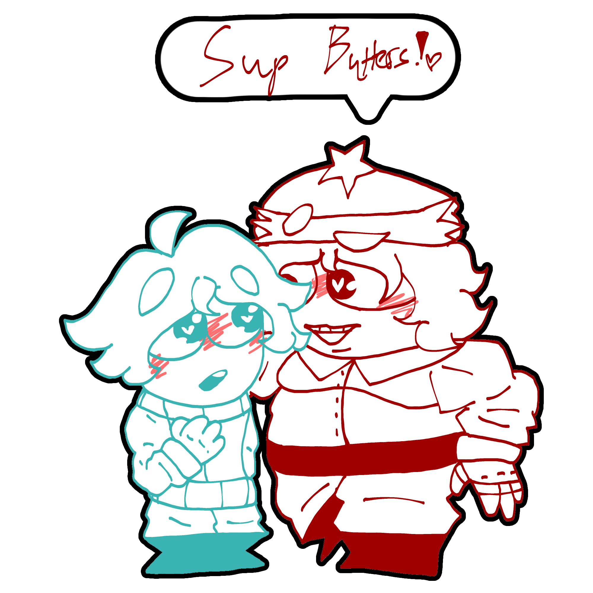 Sup Butters, South Park, Cartters. - ibisPaint