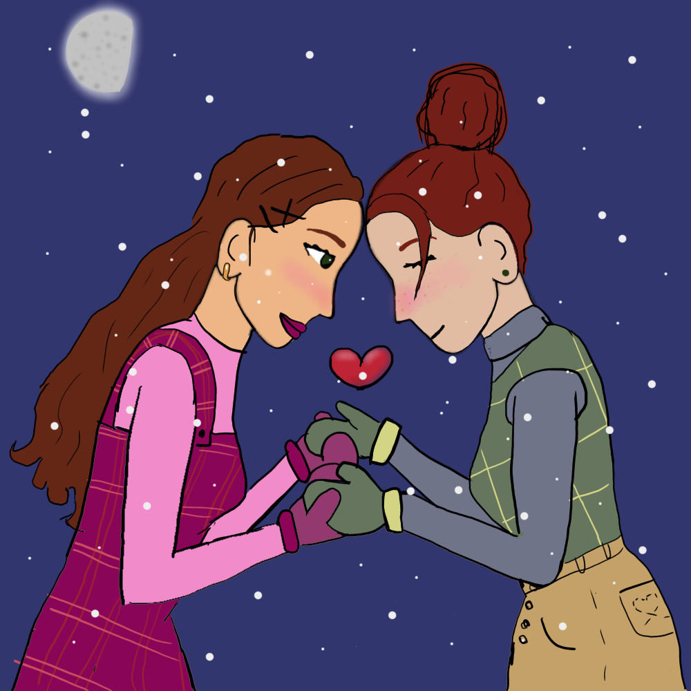 Snowy date - ibisPaint