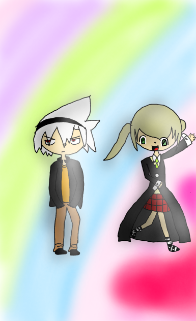 Maka & Soul [Soul Eater] - ibisPaint