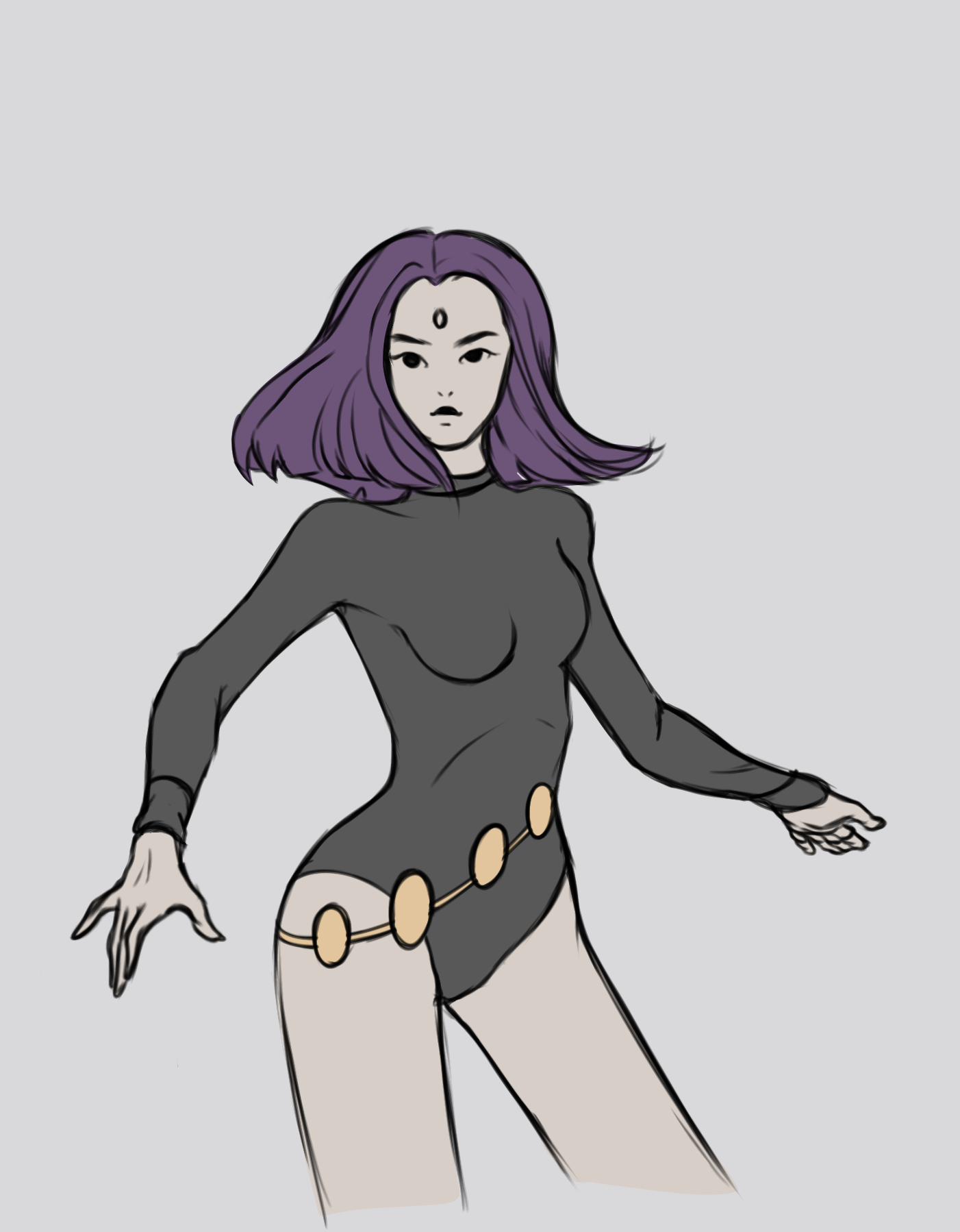 Raven in my artyle - ibisPaint