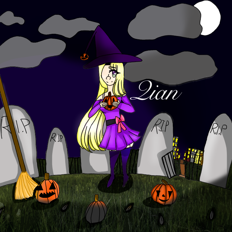 Pumpkin Witch - ibisPaint