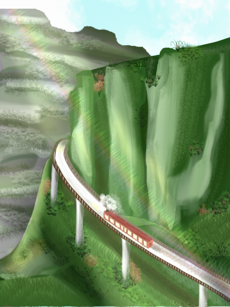 Mountain Road - ibisPaint
