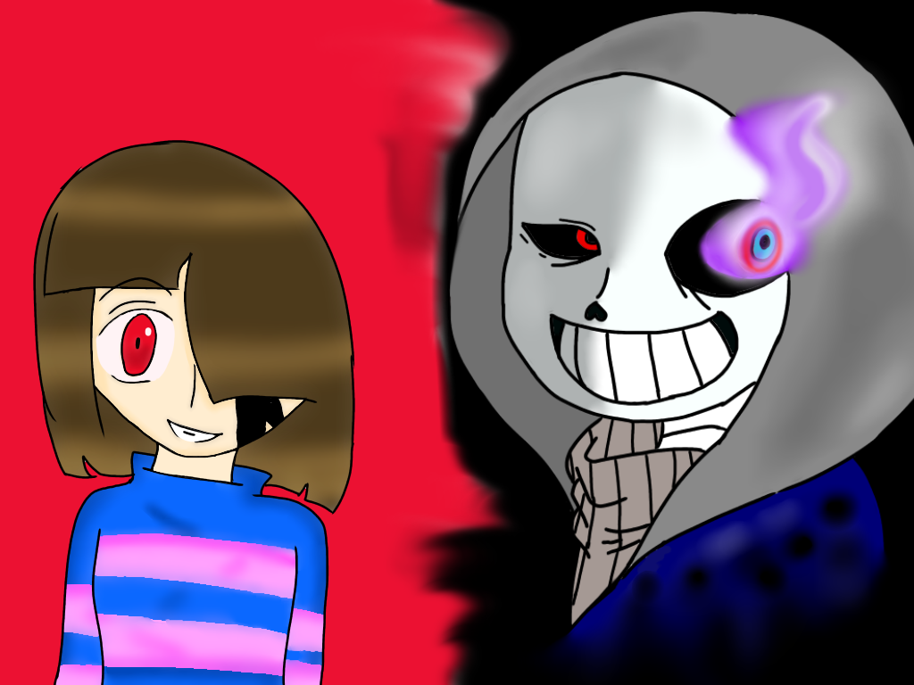 Dusttale frisk và Dusttake sans - ibisPaint
