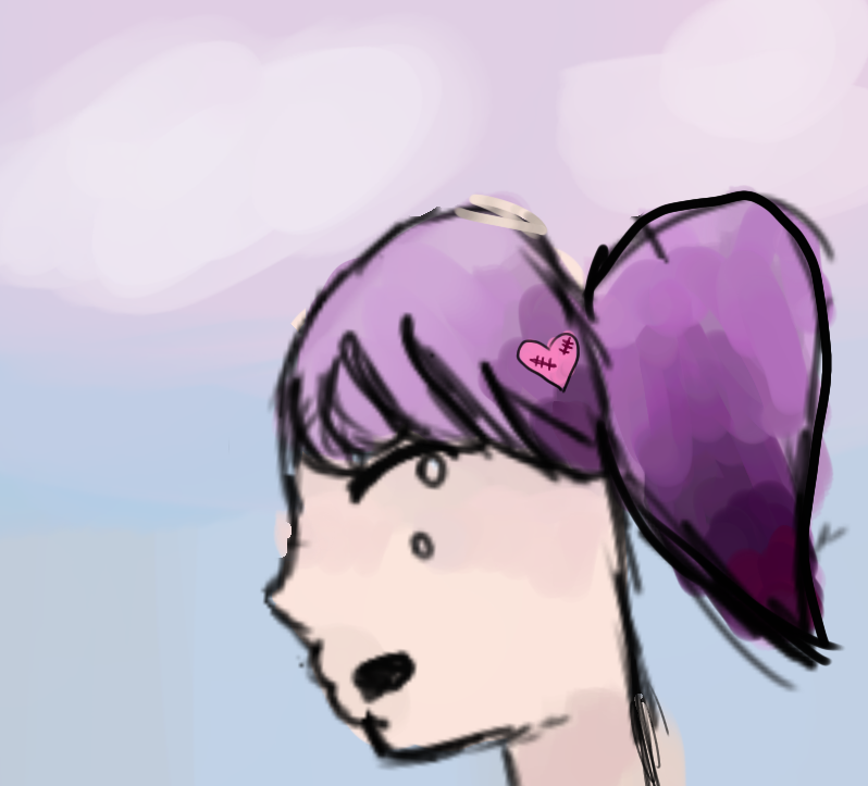 crying girl idk what happened to her - ibisPaint