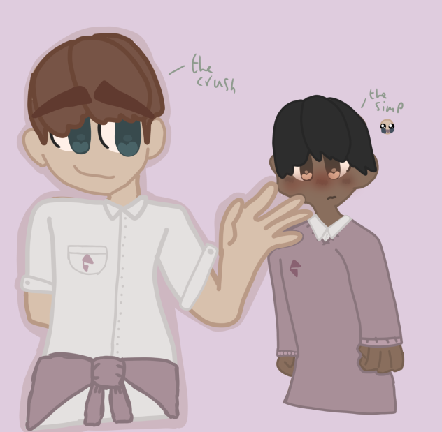 He is skimping for a fellow ginger - ibisPaint