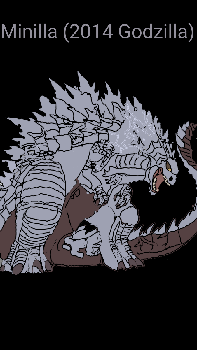 Minilla (2014 Godzilla) Fallout Kaiju - ibisPaint