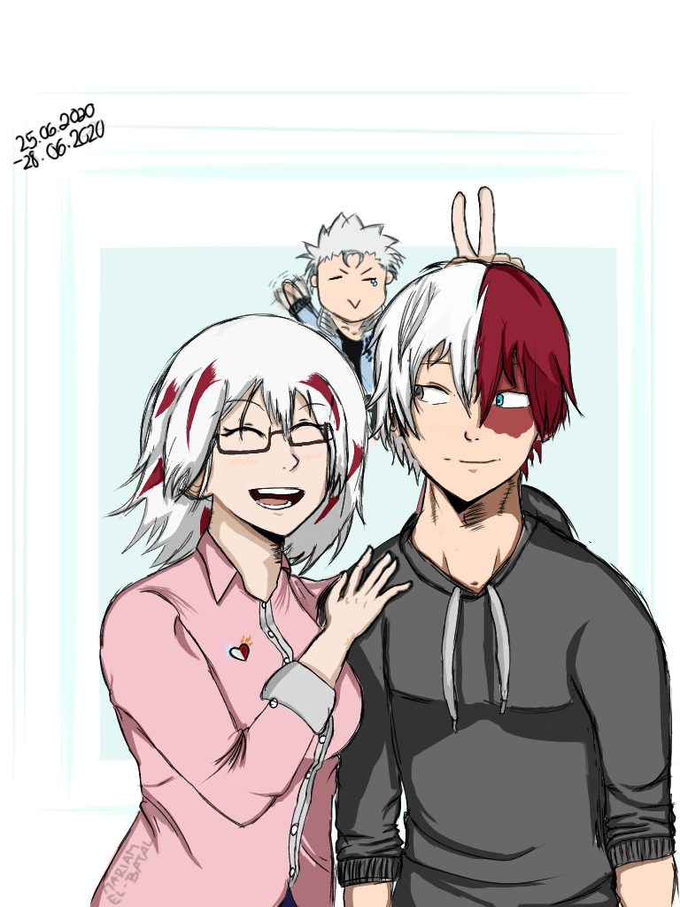 Todoroki Siblings - ibisPaint