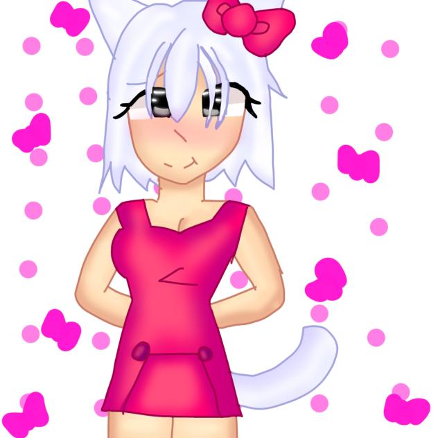 hello kitty as a human - ibisPaint