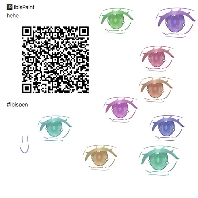 Eyes brush - ibisPaint