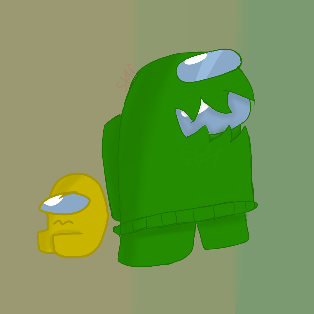 rodamrix green and glitchy - ibisPaint