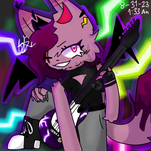 Thunder struck - ibisPaint