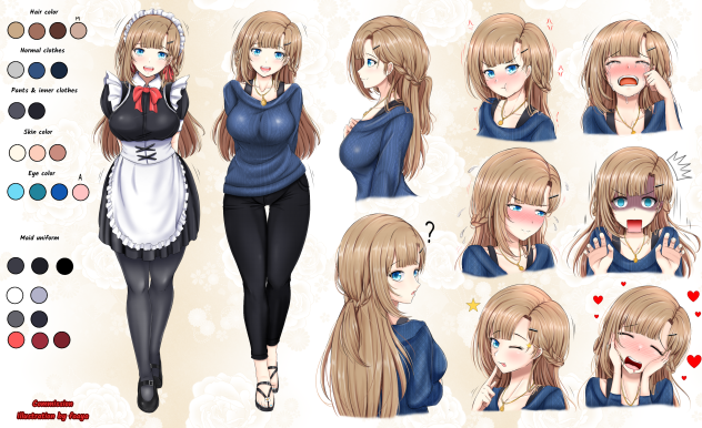 character design commission - ibisPaint