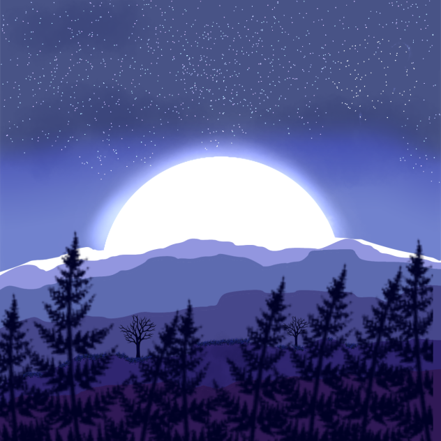 pemandangan absurd - ibisPaint