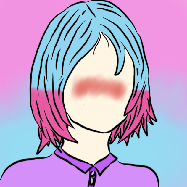 The Girl With Blush Face - ibisPaint