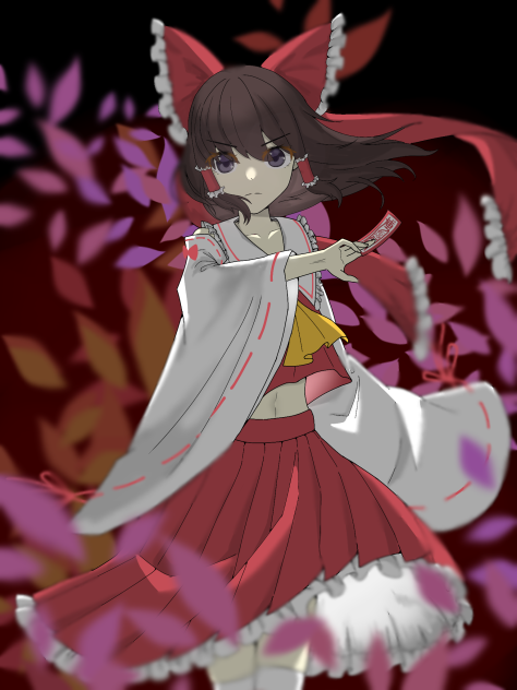 Reimu the miko - ibisPaint