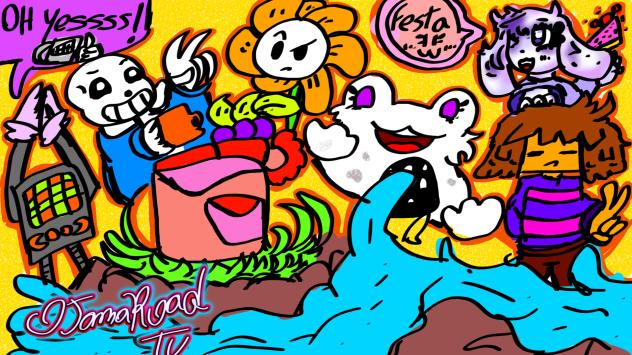 Party Undertale - ibisPaint