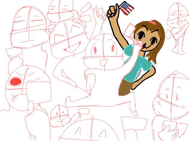 country flag collab - ibisPaint