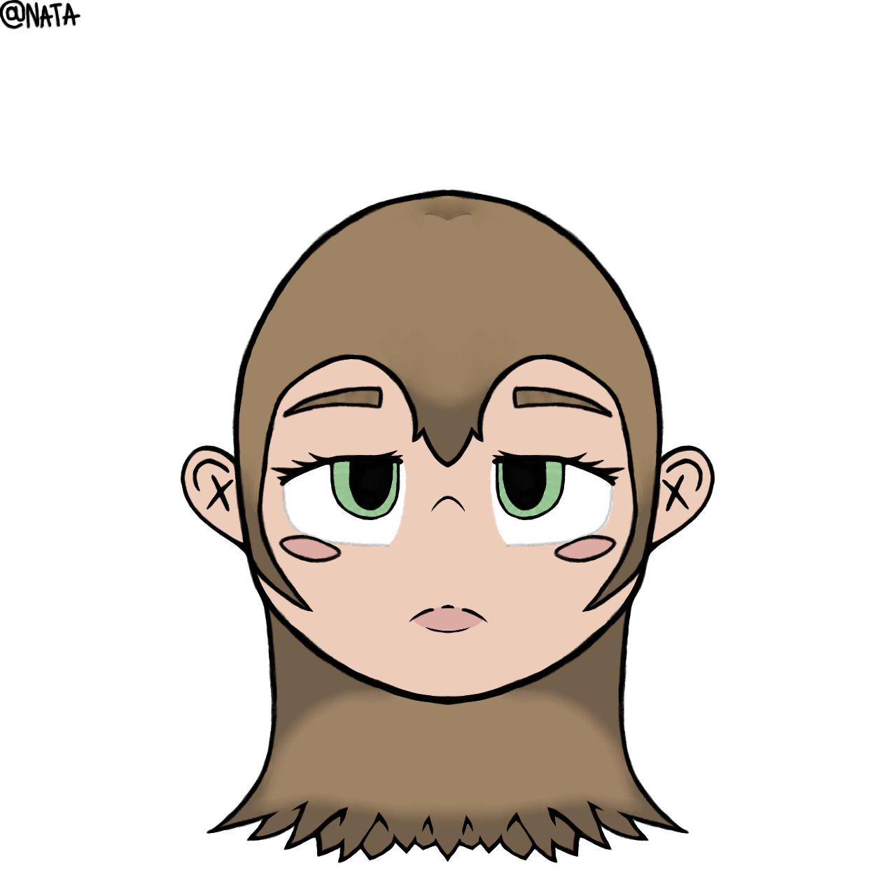 Some random girl I drew - ibisPaint