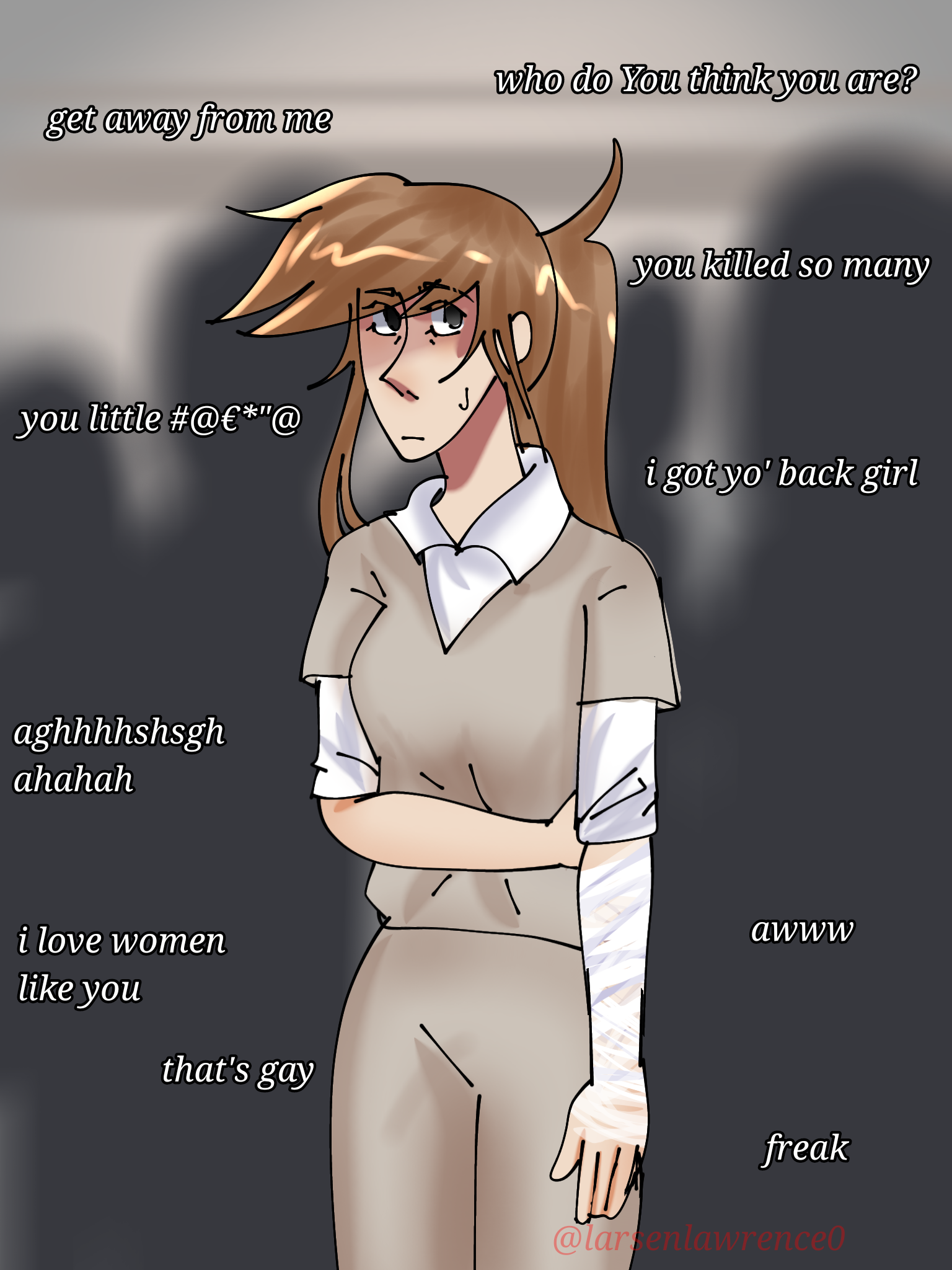 bru went to jail•prison that's so gay - ibisPaint