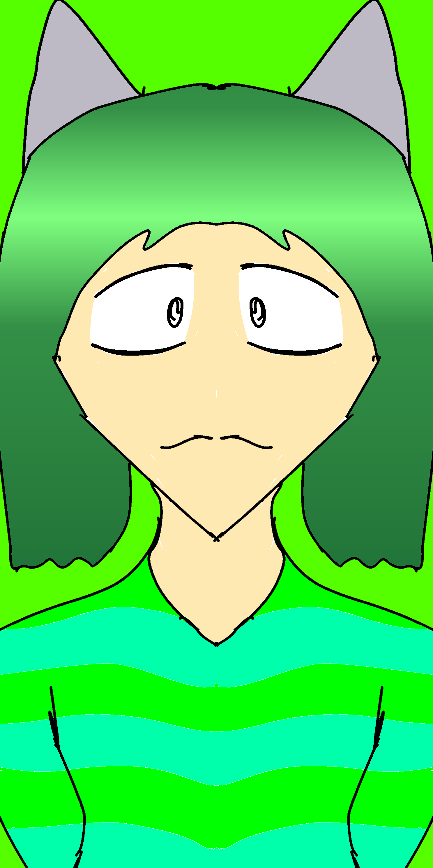 Jade the neko - ibisPaint