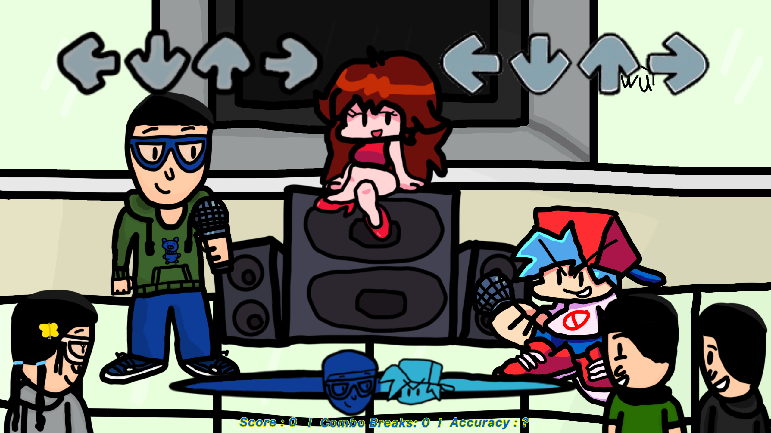 FNF vs Vipstuff v3 - ibisPaint