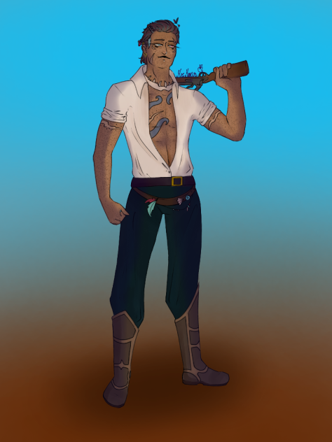 Draw The Character Above 1 - ibisPaint