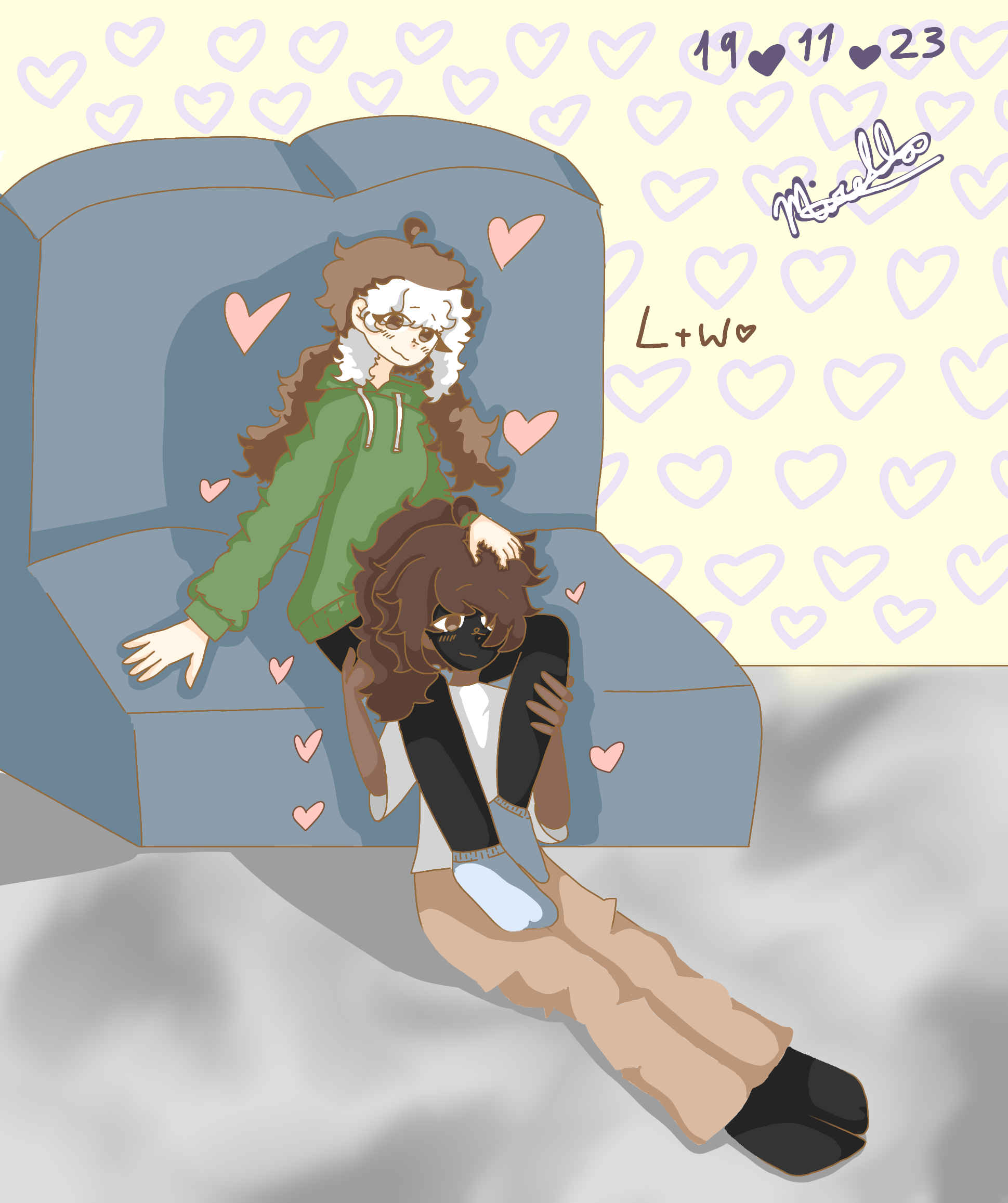 Luna and William again - ibisPaint