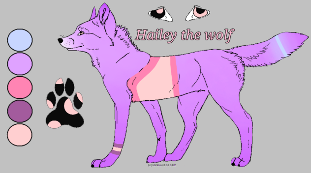 Hailey the Wolf! - ibisPaint