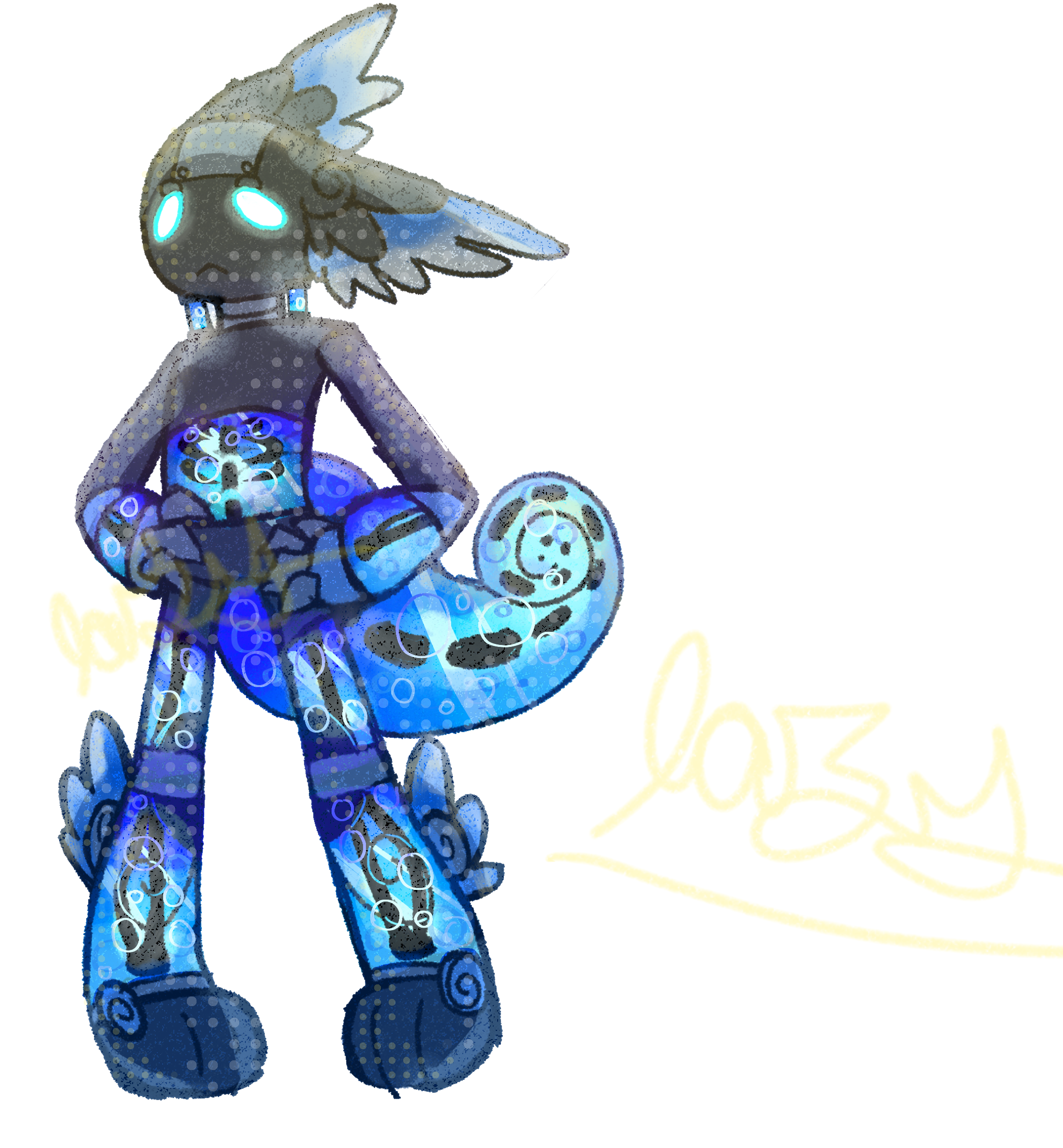 Robot sketch - ibisPaint